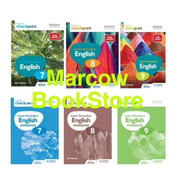 Jual BUKU CETAK Cambridge Checkpoint Lower Secondary English 7 8 9 Student's & Workbook - Kelas ...