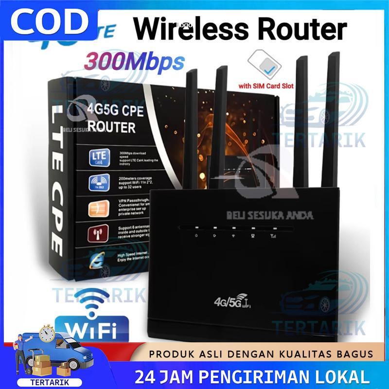 Jual Modem 5G Router wifi Modem Unlimited WiFi SIM Card Router LTE ...