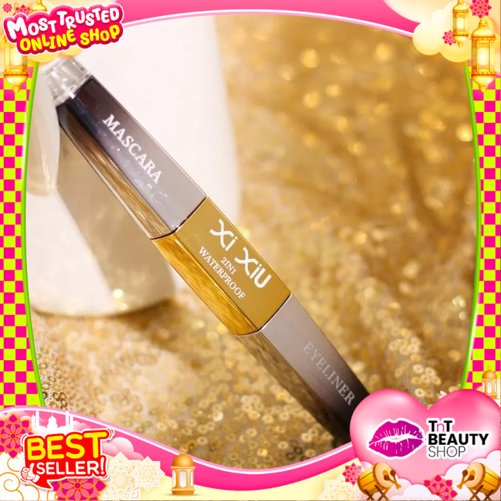 Jual XI XIU Divine 2 in 1 Mascara Eyeliner | 2in1 Maskara | TnT Beauty ...
