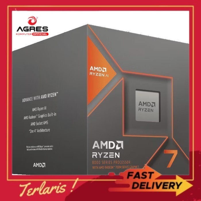 Jual AMD RYZEN 7 8700F (AM5, 8 Cores, 16 Threads, 4.1 GHz) | Shopee Indonesia