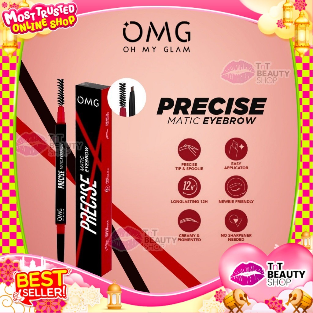 Jual OMG Oh My Glam Precise Matic Eyebrow Precisely On-Point! Pensil ...