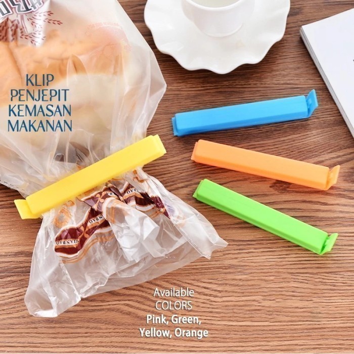 Jual Sealing Klip Segel Plastik Ziplock Pouch Makanan Klip Snack ...