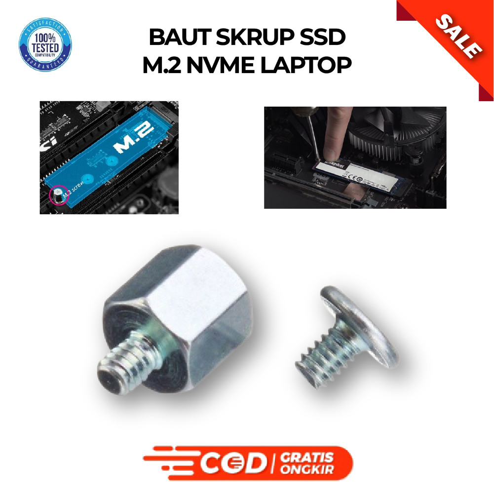 Jual Baut Skrup SSD M.2 NVMe Laptop / PC | Shopee Indonesia