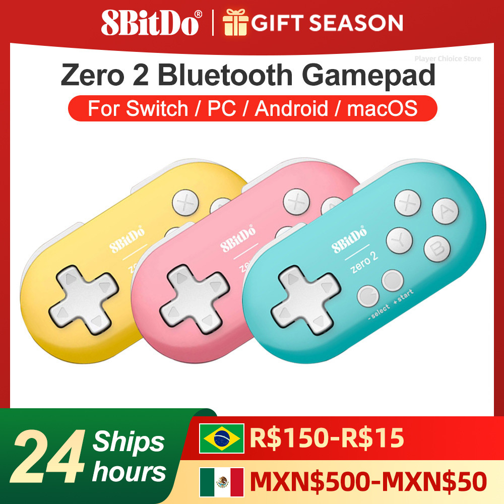 Jual 8BitDo Zero 2 Gamepads PC for Nintendo Switch Controller Gaming Controle Steam Windows 10 ...