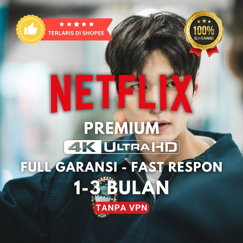 Jual NETFLIX MURAH 1-3 BULAN PREMIUM 4K UHD FULLGARANSI #5 | Shopee Indonesia