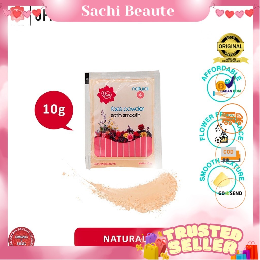 Jual Viva Bedak Zak FULL Supermini all shade (Refill - Face Powder ...