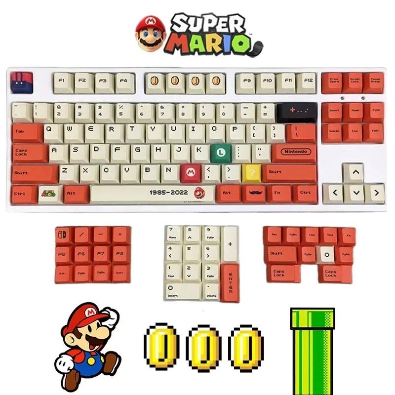 Jual 123Pcs Super Mario Bros Keycaps Keyboard Caps for Mechanical ...
