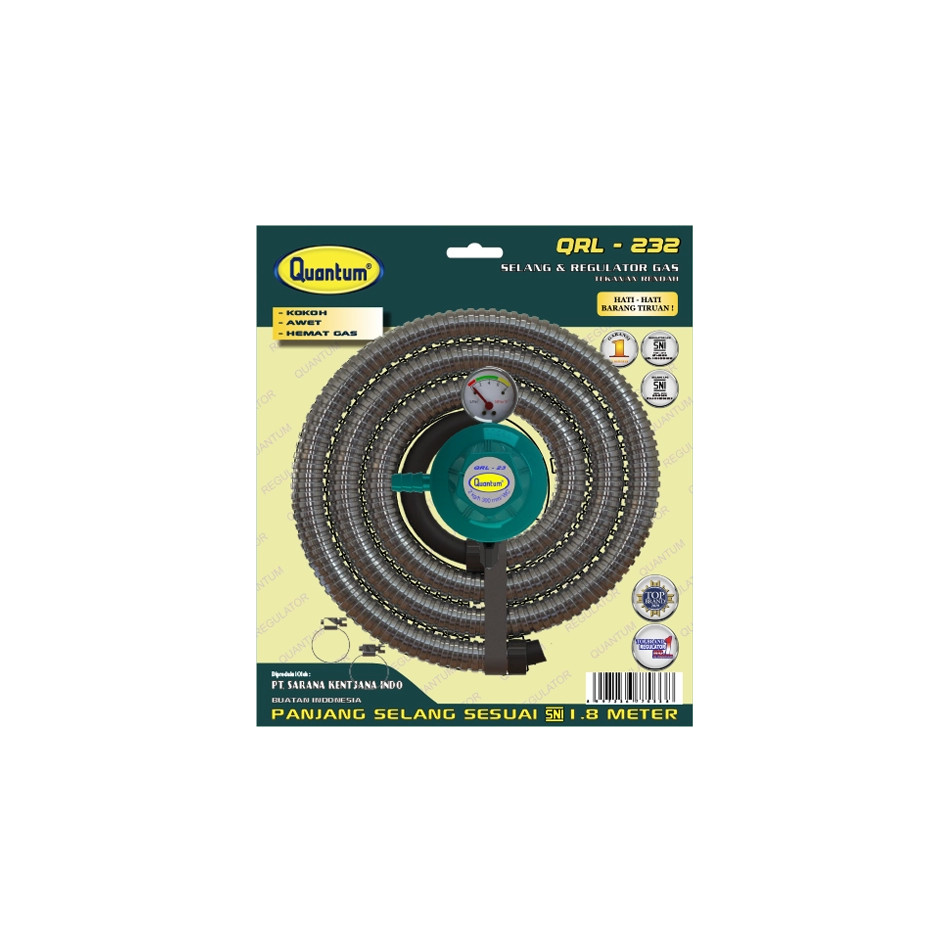 Jual Quantum Selang dan Regulator Tekanan Rendah QRL-232 / QRL232 ...