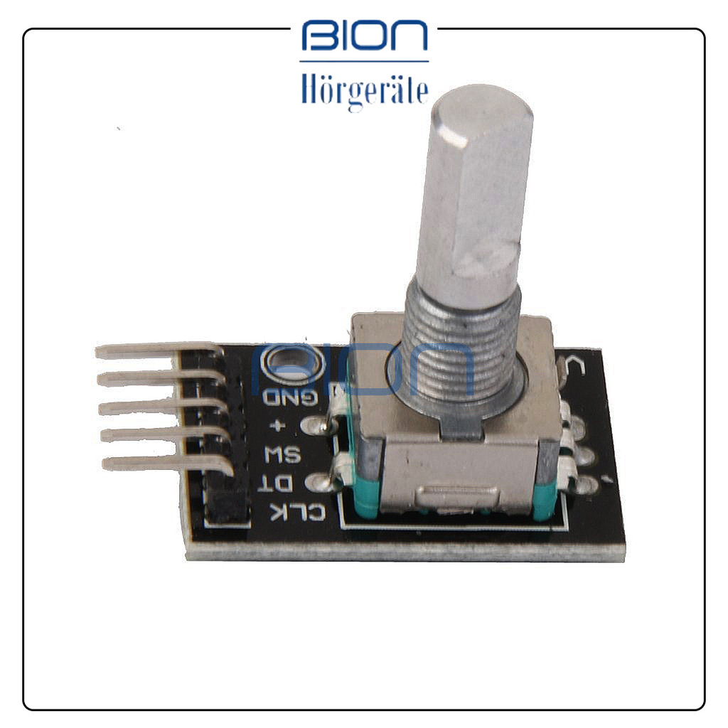 Jual KY-040 Rotary Encoder Module KY040 5V 360 Degree Brick Sensor ...