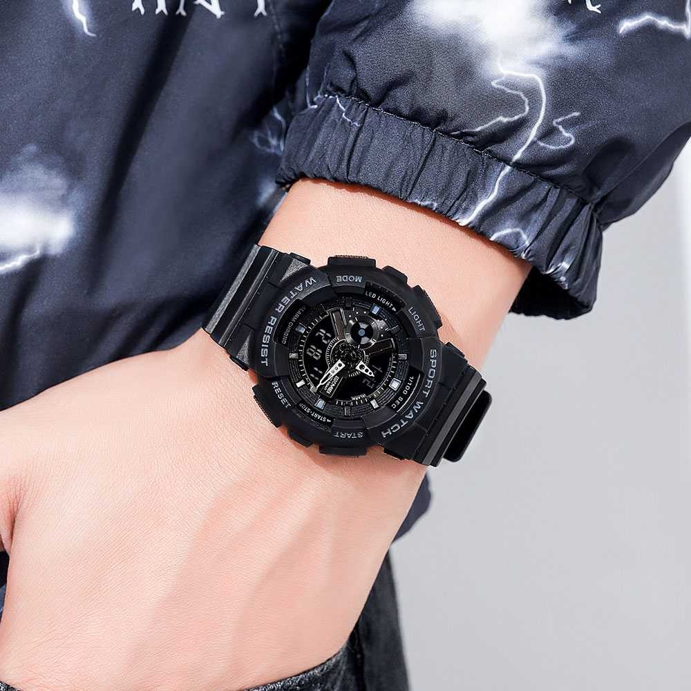 Jual Jam Tangan Digital Analog Pria - 1834 SKMEI | Shopee Indonesia