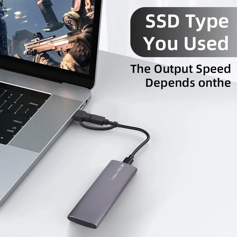 Jual M2 NVMe SSD Case 10Gbps HDD Box M.2 NVME NGFF To USB 3.1 External ...