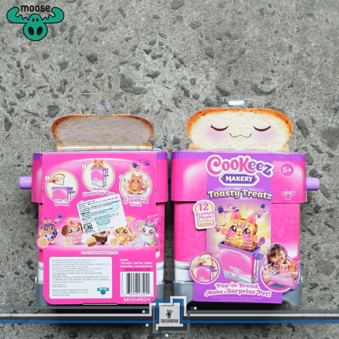 Jual Cookeez Makery Toasty Treatz Toaster with Scented Plush Mainan ...