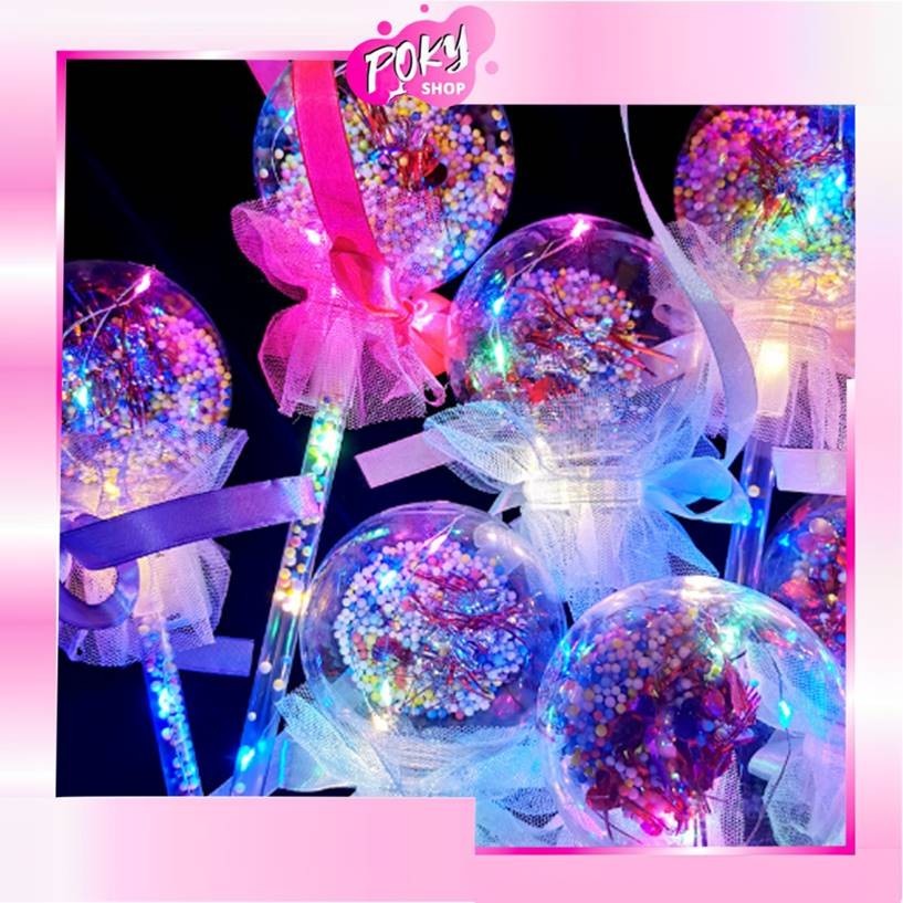 Jual POKY- 5873 Tongkat Sihir Lampu Mainan Anak / LED Tongkat Peri ...