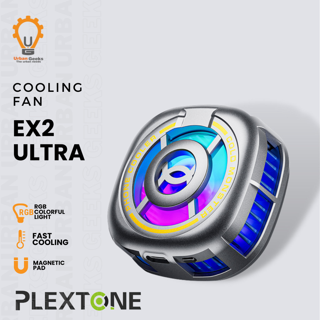 Jual Plextone EX2 Ultra Magnetic Radiator Fan Cooler For Mobile Phone ...
