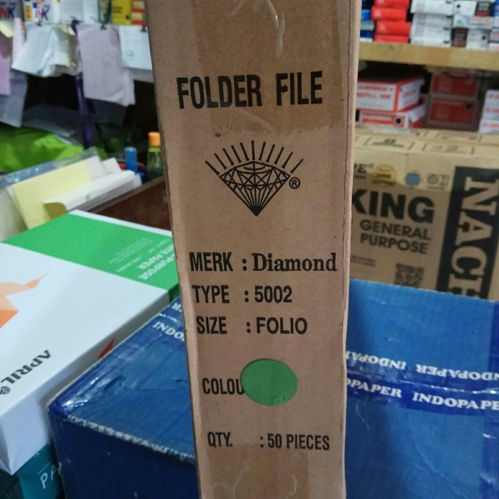 Jual Map Diamond 5002 ukuran folio (1 dus isi 50 pcs) | Shopee Indonesia