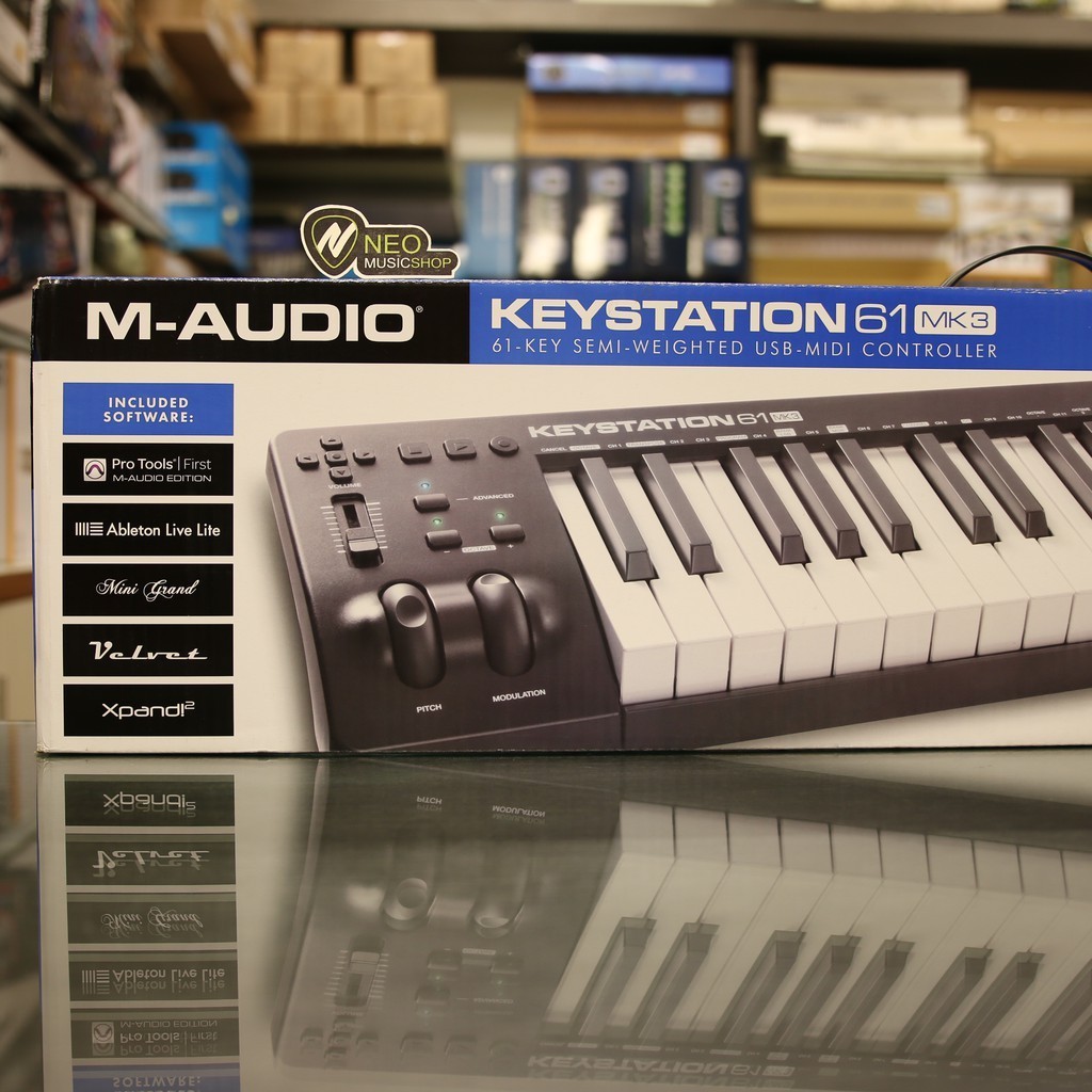 Jual M-Audio Keystation 61 MK3 keyboard controllers Original | Shopee Indonesia