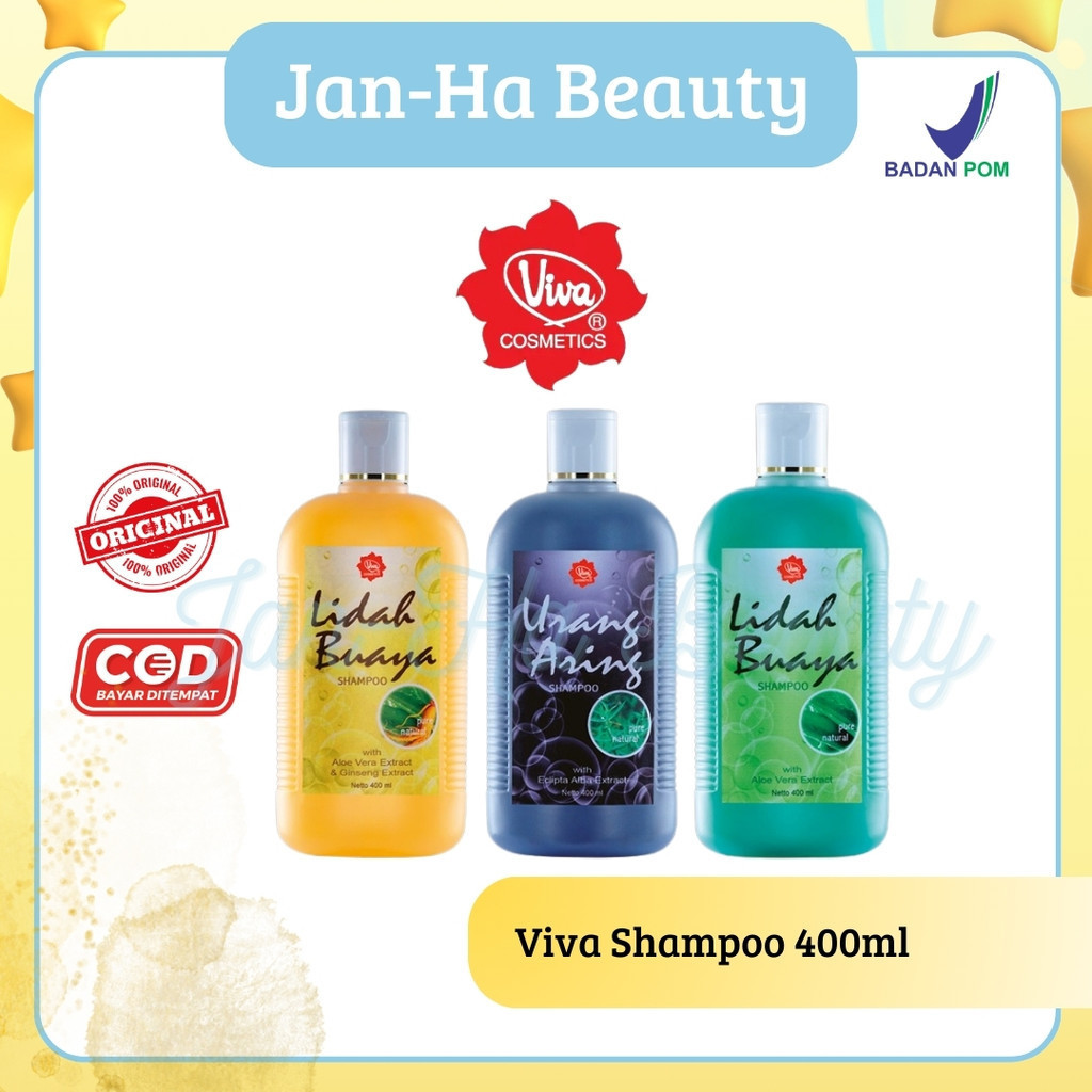 Jual Viva Shampoo All Variant | Urang Aring | Lidah Buaya | Lidah Buaya ...