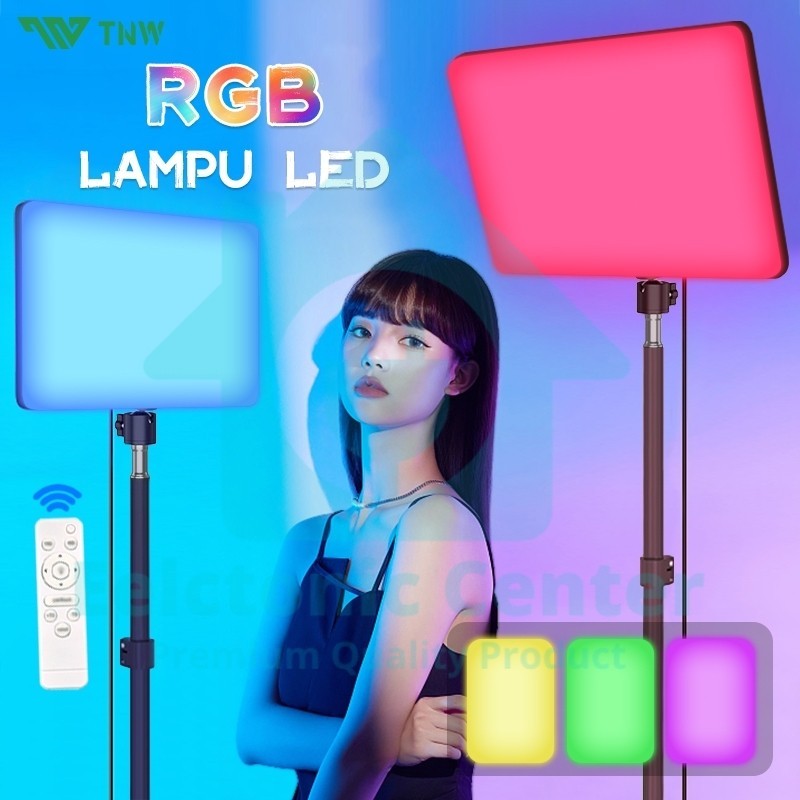 Jual TNW Lampu RGB Lampu Foto Led RGB Lampu Lighting HP Kamera Lighting ...