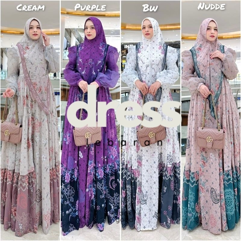 Jual SHANUM SERIES by ALYA Syari ANGELA RAYA MOM by ALYA Syari Hitam ...