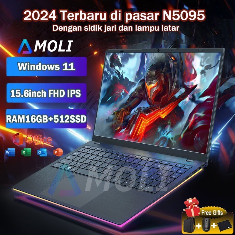 Jual Promo Toko Amoli Laptop Asli Baru Ram 16 512gb Ssd Intel Celeron