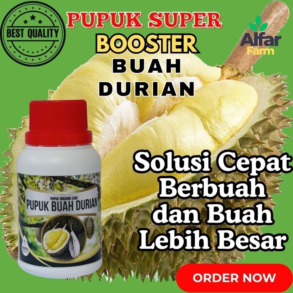 Jual Termurah Pupuk Organik Cair Pelebat Durian Pupuk Pelebat buah durian penumbuh tanaman ...
