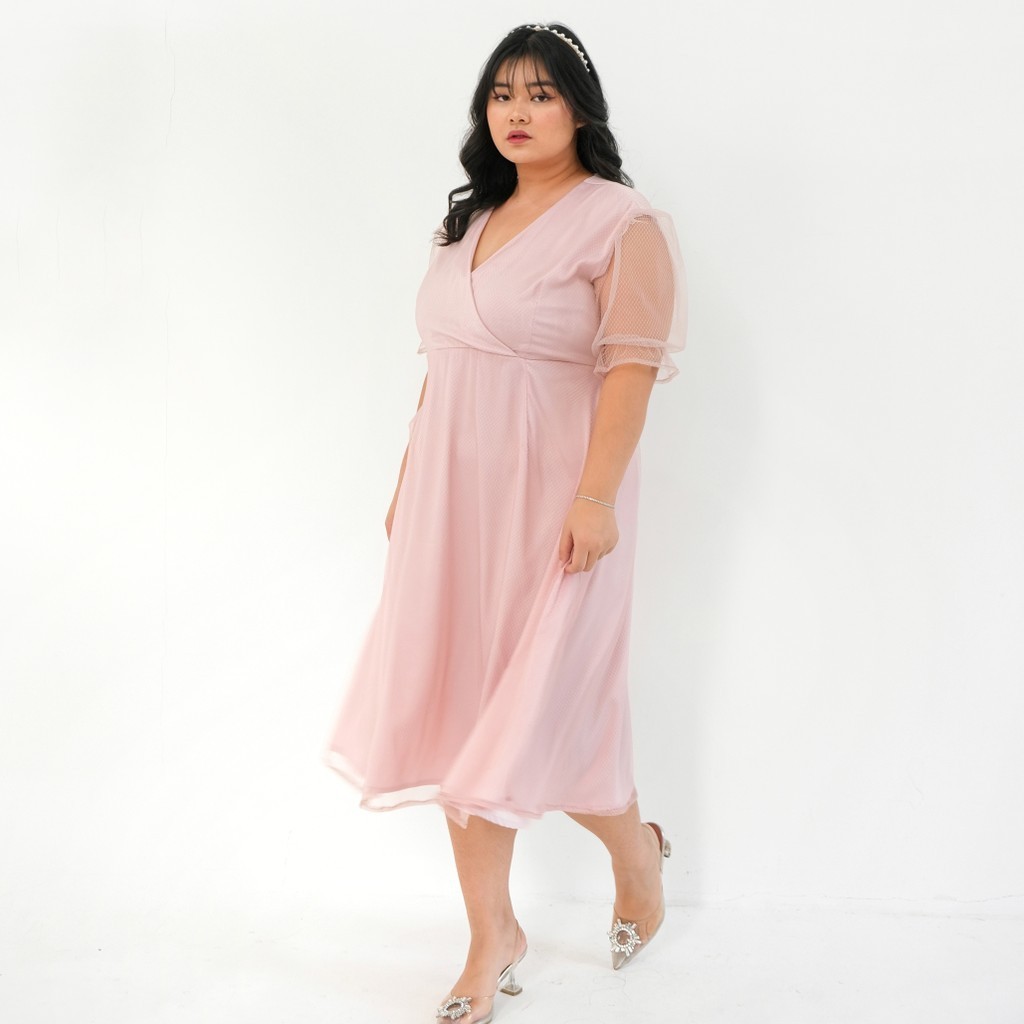 Jual EGALE.ID - Tulle Dress | Plus Size Jumbo Size Big Size | Shopee ...