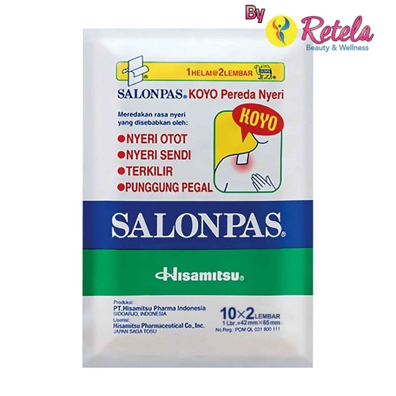Jual SALONPAS KOYO SUPER BIRU 20 LEMBAR | Shopee Indonesia