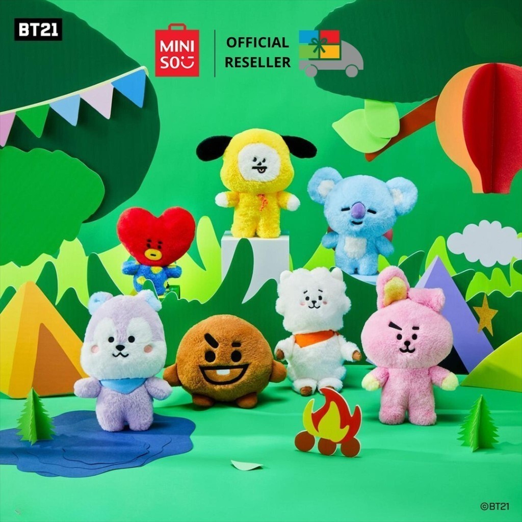 Jual MINISO x BT21 Collection Boneka Full Body 16inch 9inch 3,5inch | Shopee Indonesia