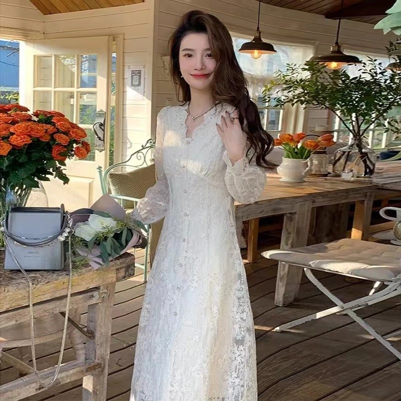 Jual FAN Dress Tile/korean dress muslim/dress putih,Dress Vintage ...