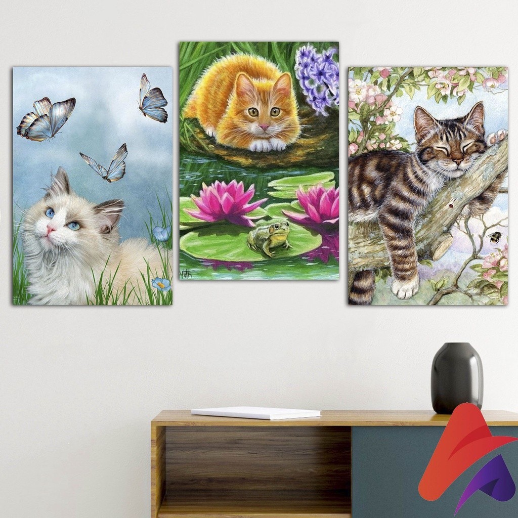 Jual HIASAN DINIDNG KUCING (20X30) WALL DECOR PAJANGAN POSTER DINDING ...