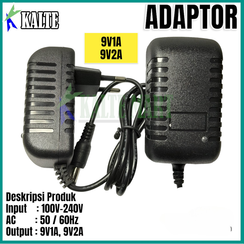 Jual Adaptor 9v 1a 9v 2a Power Supply 9v 1A 9v 2A Adapter 9V 1A 9V 2A ...