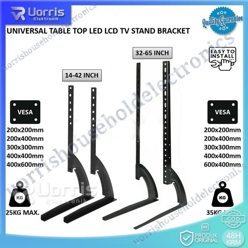 Jual BRACKET SWIVEL TV LED 14 17 19 20 22 24 27 32 40 43 Inch Universal ...