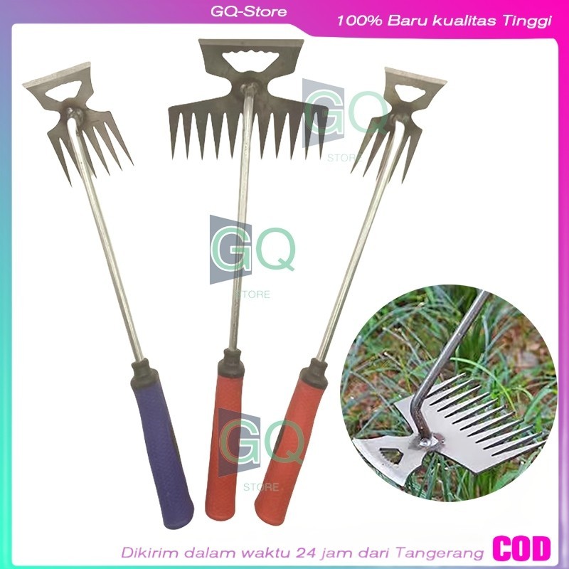 Jual Cangkul Garu/Alat Pencabut Mencabut Rumput Liar Di Halaman Rumah ...
