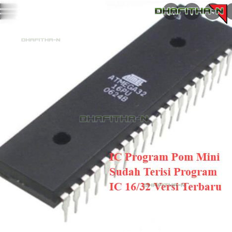 Jual IC ATMEGA 16/32 POM MINI SUDAH TERISI PROGRAM PERTAMINI TERABARU TINGGAL PASANG | Shopee ...