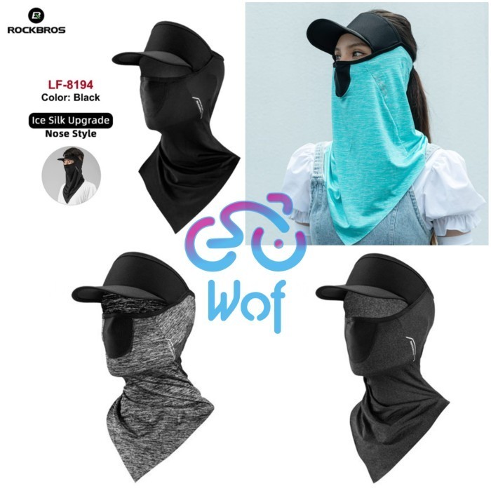 Jual ROCKBROS LF8194 Topi Masker Wajah Sepeda Motor Anti UV Long Summer ...