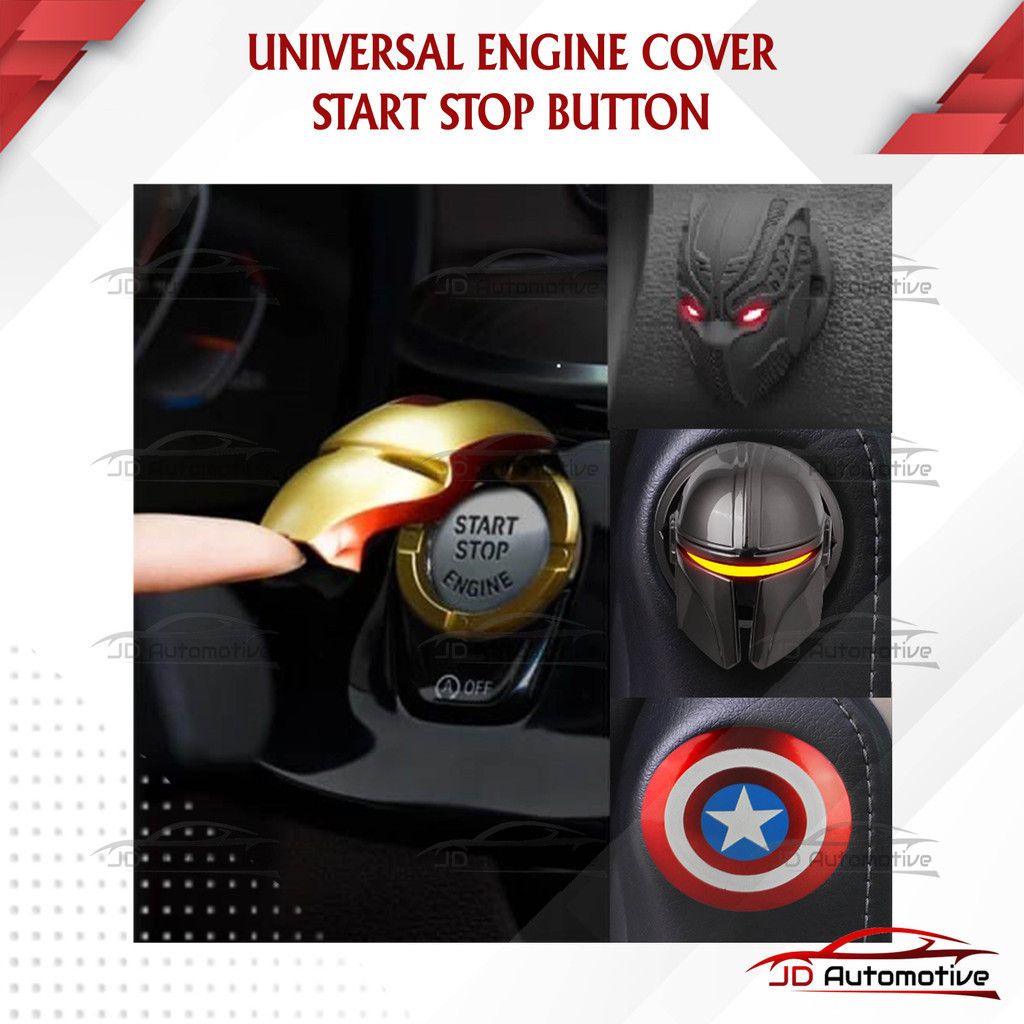 Jual UNIVERSAL ENGINE COVER START STOP BUTTON PENUTUP TOMBOL MOBIL ...