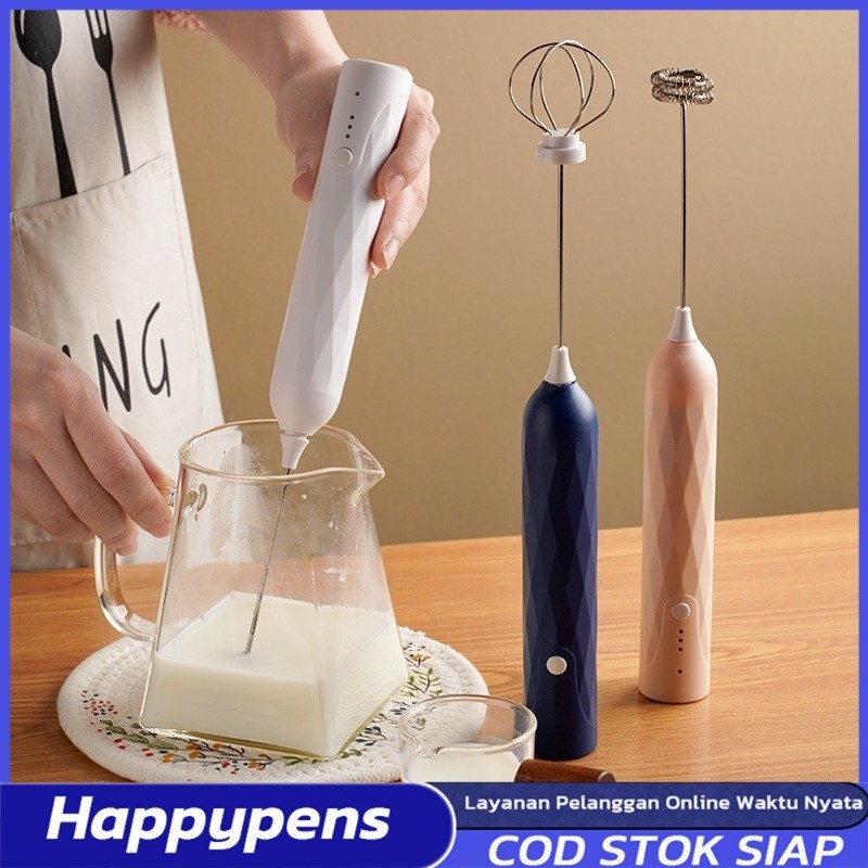 Jual Happypens Pengaduk Kopi Elektrik Alat Kocok Telur Elektrik ...