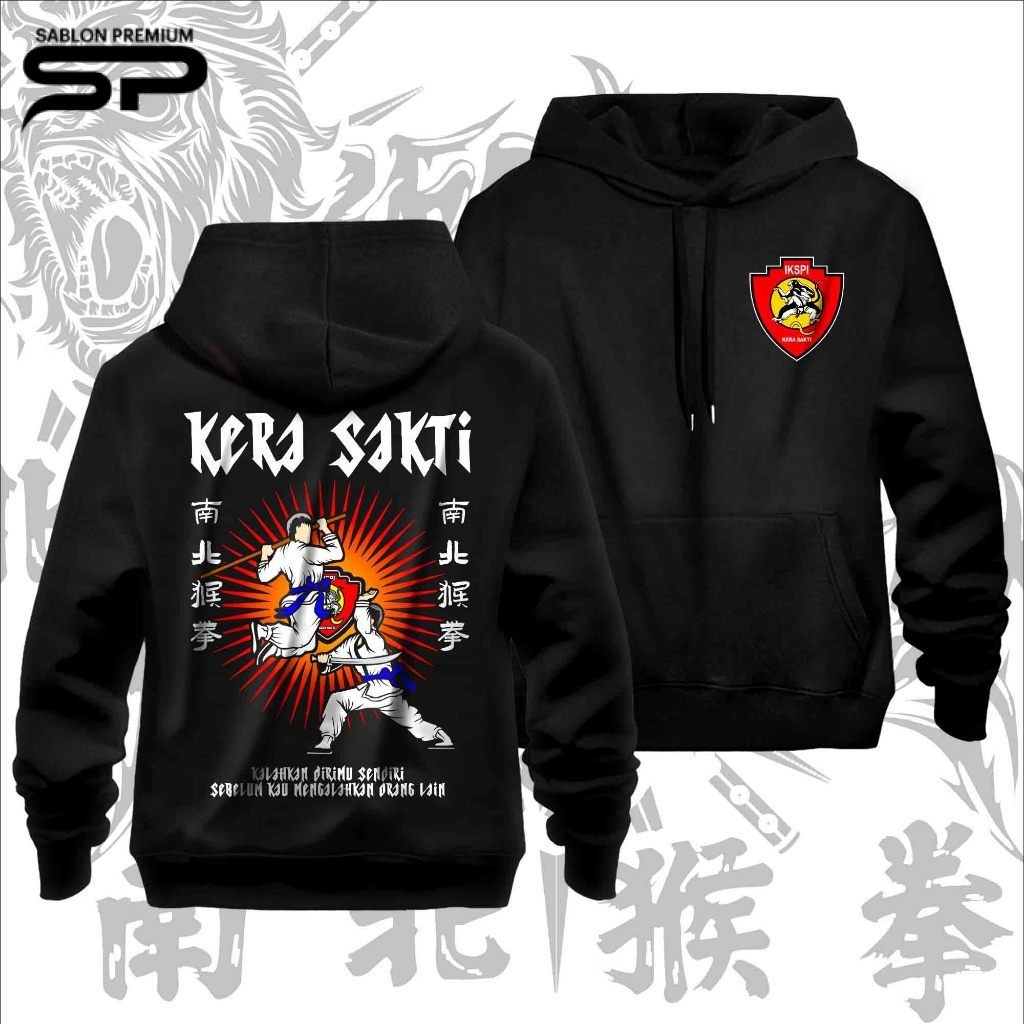 Jual Jaket Hoodie IKSPI Kera Sakti Fighter Exlusive Distro - FREE STIKER - Koleksi Kaos IKS ...