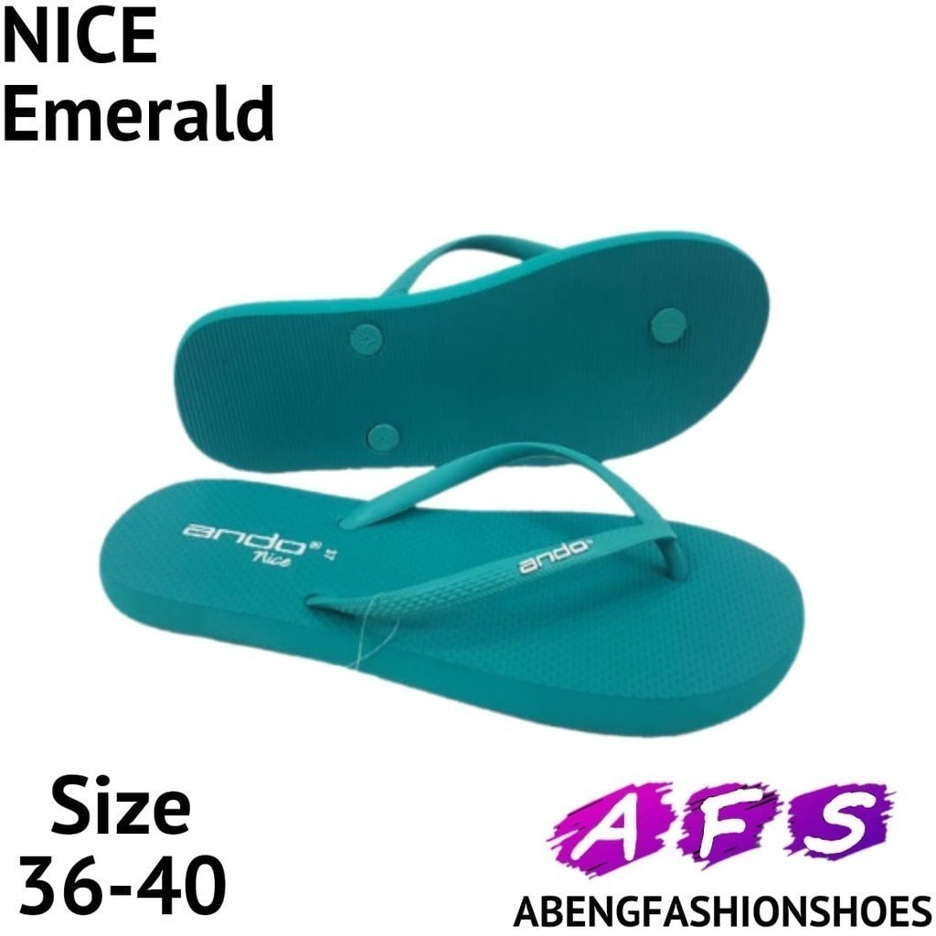Jual Ando Nice Sendal Jepit Wanita Ukuran 36-40 | Shopee Indonesia