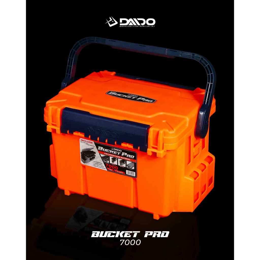 Jual Box Pancing Daido Bucket Pro Seri 7000 (25L) Termurah Free Packing ...