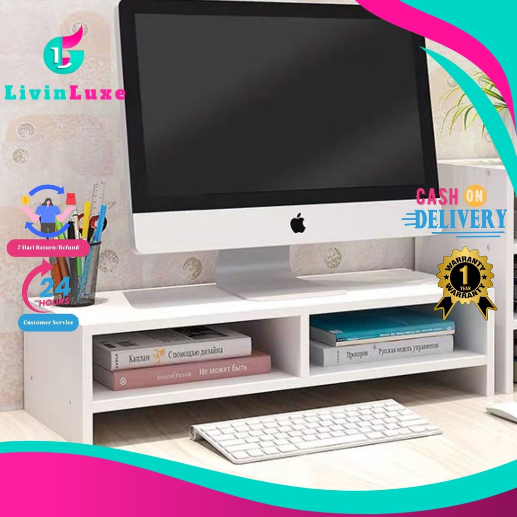 Jual LivinLuxe - Rak Meja Tatakan Laptop Serbaguna Minimalis / Alas ...