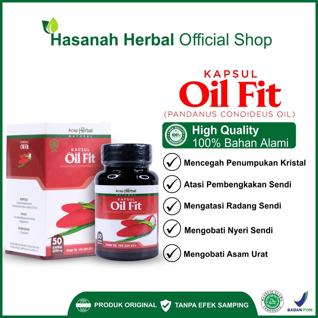 Jual Kapsul Minyak Buah Merah Papua Oil Fit Berkhasiat Untuk Obat Asam ...
