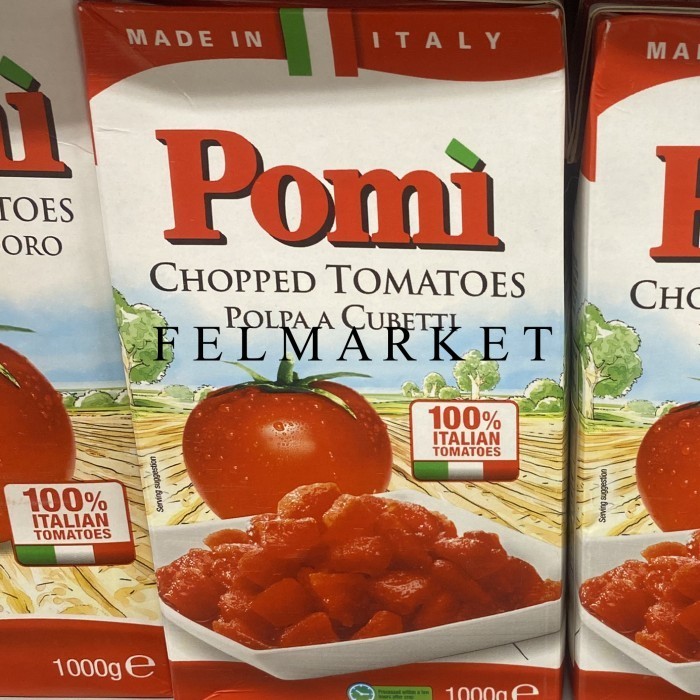 Jual Pomi Chopped Tomatoes Polpa A Cubetti Italy / 1 Kg | Shopee Indonesia
