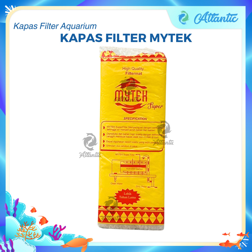 Jual Busa Filter MYTEK Kecil 10x30 cm Kapas Filtrasi Penyaring Kolam ...
