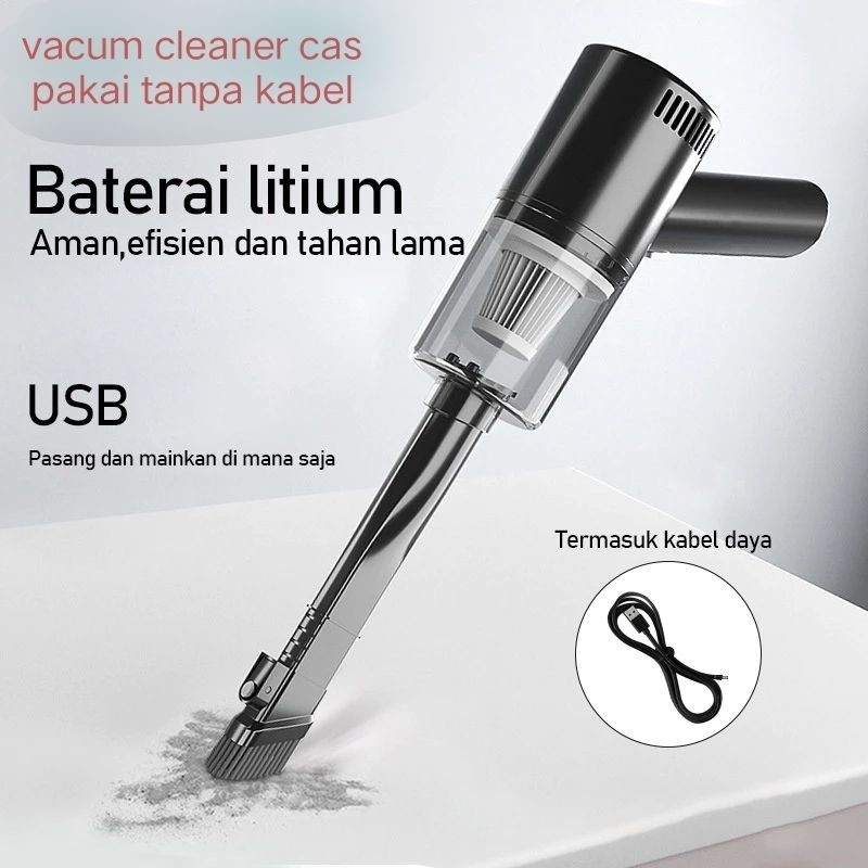 Jual Vacum Cleaner 3IN1 TANPA KABEL Vacuum Portable Alat Penyedot Debu ...