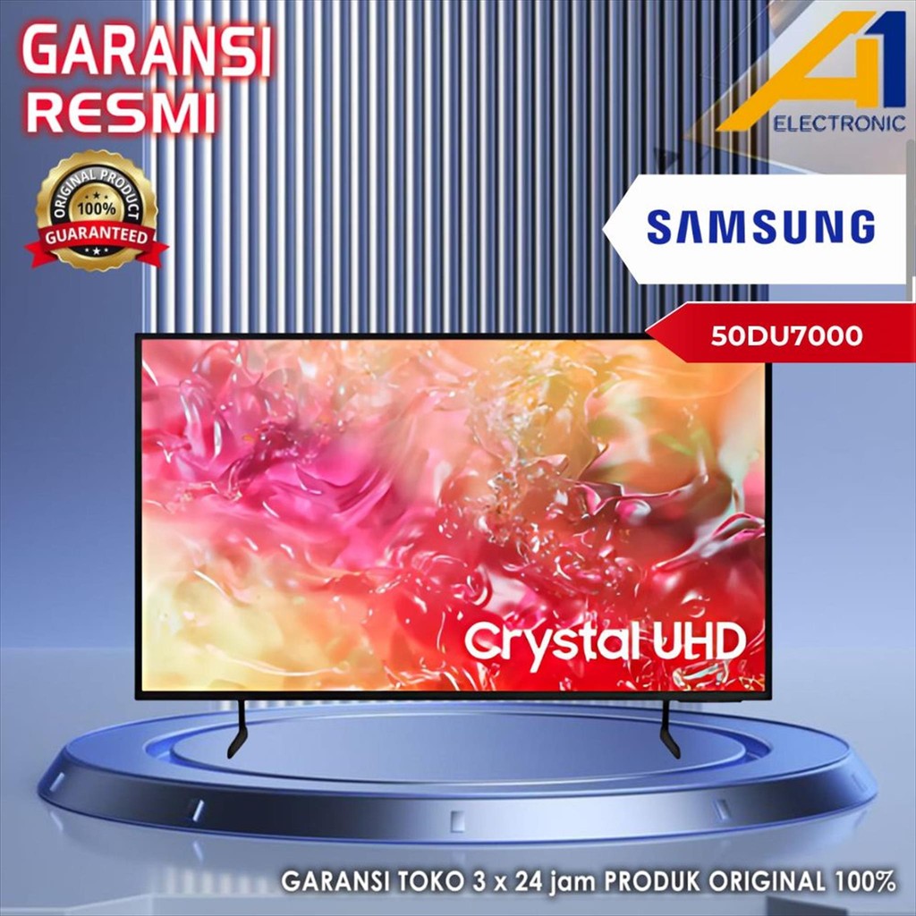 Jual LED TV Samsung 50DU7000 Smart TV 4K Crystal UHD 50 Inch | Shopee ...