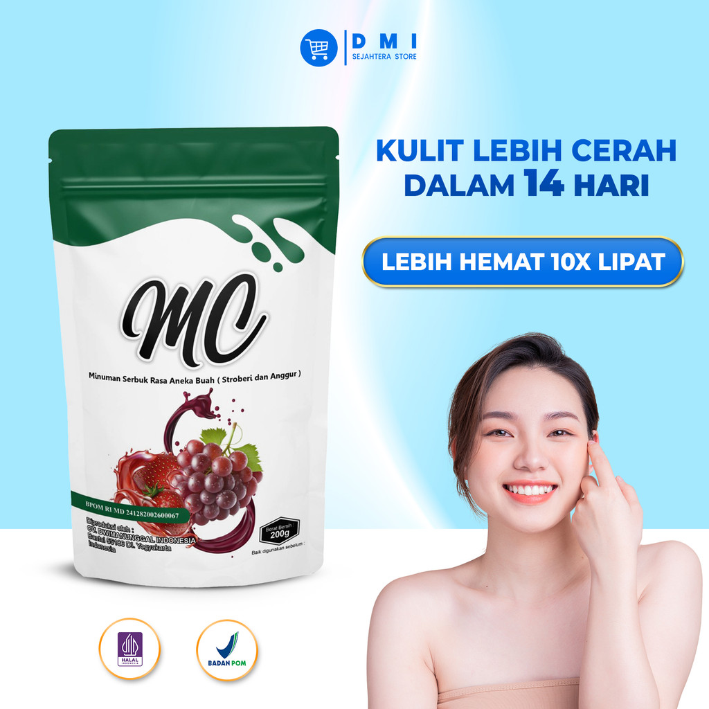 Jual MINUMAN KOLAGEN RASA STROBERI ANGGUR ( Collagen Drink ) Mix Fruit Anggur dan Strawberry ...