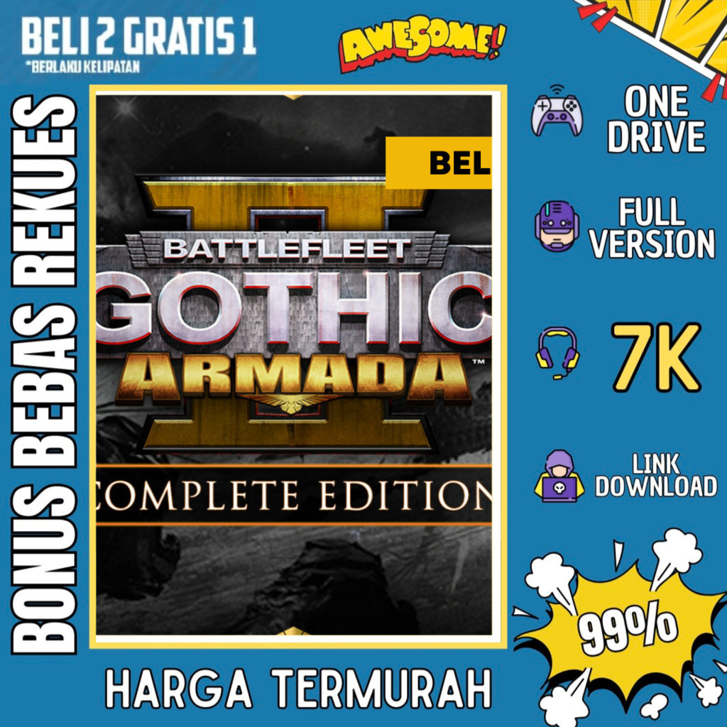 Jual BATTLEFLEET GOTHIC ARMADA 2 COMPLETE EDITION - GAME PC - GAME ...