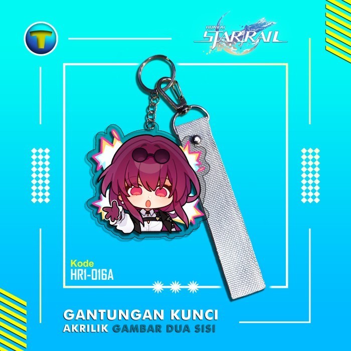 Jual Kafka Honkai Star Rail Keychain Gantungan kunci mihoyo hoyoverse ...