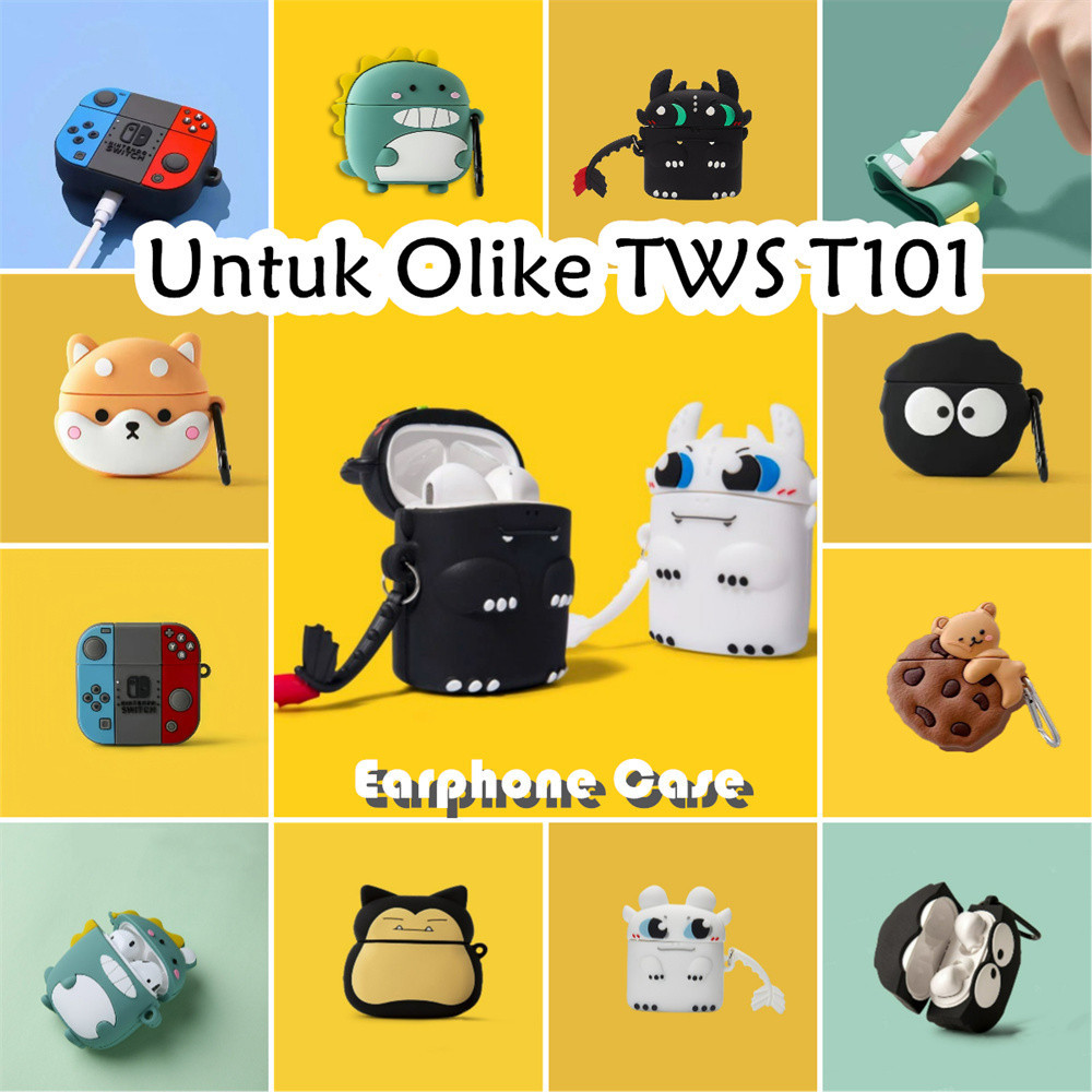 Jual 【inovasi】Untuk Olike TWS T101 Case Trendi Kartun Kirbymon Soft ...